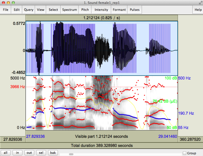 Praat tutorial | Maria Gouskova