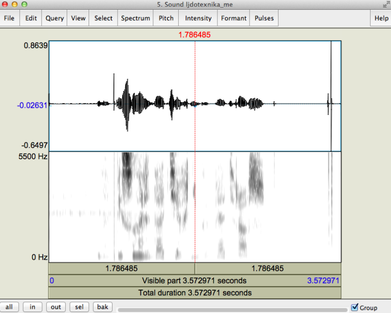 Praat tutorial | Maria Gouskova